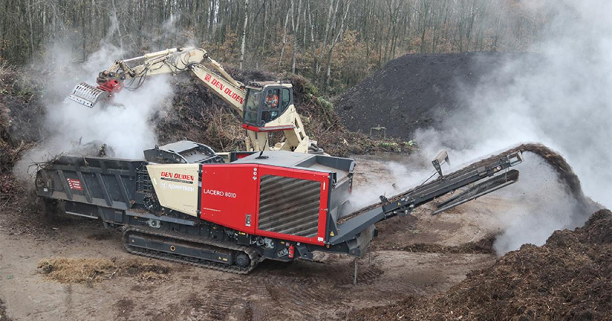 Onlinemagazine BouwMachines | Komptech wil met Lacero-shredder meedoen ...